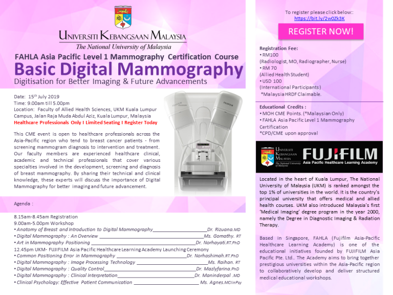 Basic Digital Mammography - Malaysian Society of Radiographers